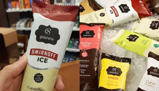 Cacau Show lança sorvete sabor Smirnoff Ice